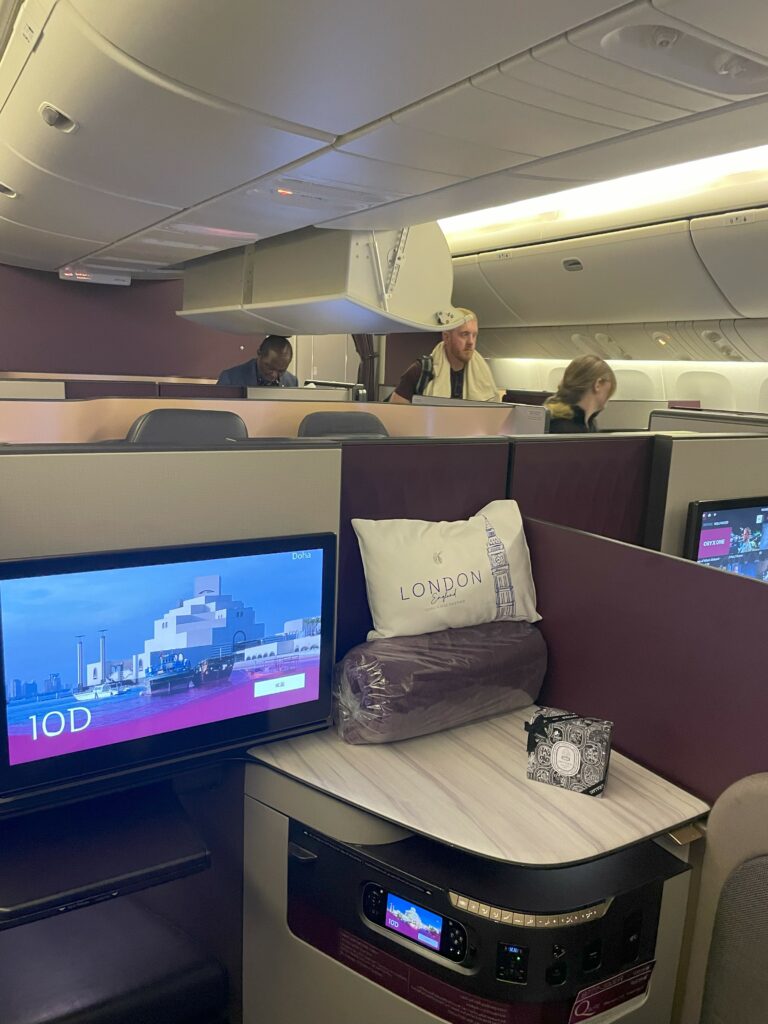 travelBulletin | Qatar Airways Qsuite - WOW!